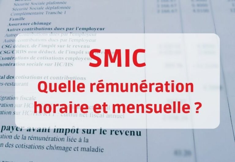 Smic horaire et mensuel - SECOFI