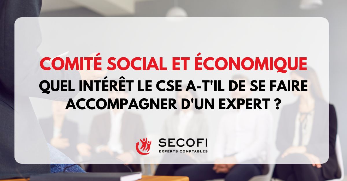 Quel intérêt le CSE a-t'il de se faire accompagner d'un expert ? - SECOFI